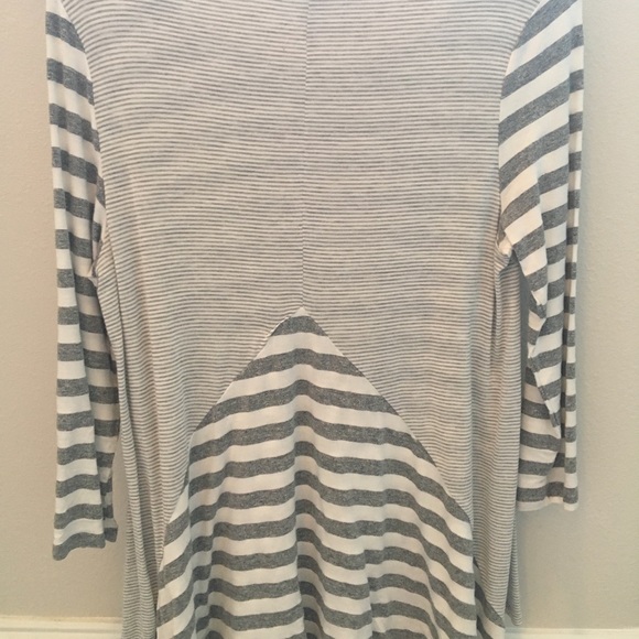 Alice Blue | Tops | Alice Blue Stitch Fix Striped Side Panel Knit Top ...